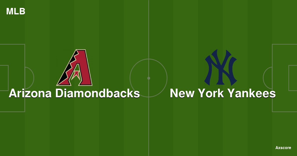 Axscore | Arizona Diamondbacks vs New York Yankees livestream, H2H and lineups 02-04-2025