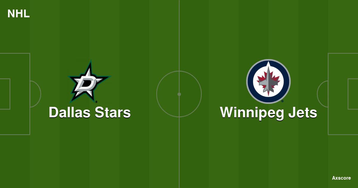 Axscore | Dallas Stars vs Winnipeg Jets livestream, H2H and lineups 16 ...