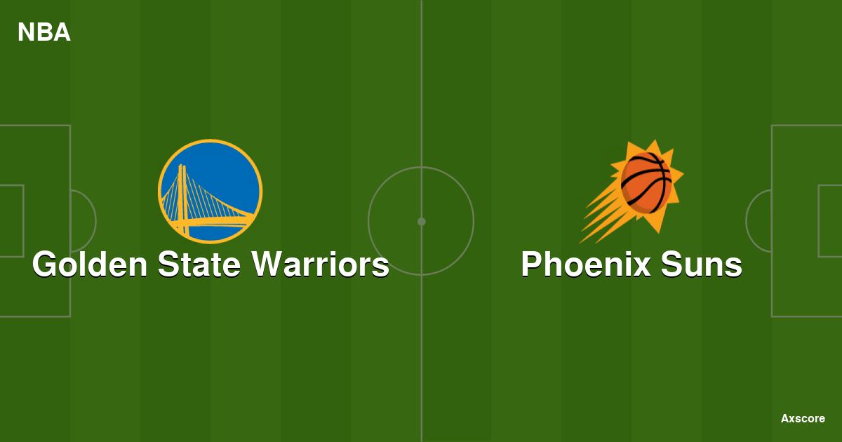 Axscore | Golden State Warriors vs Phoenix Suns livestream, H2H and lineups 09-04-2025