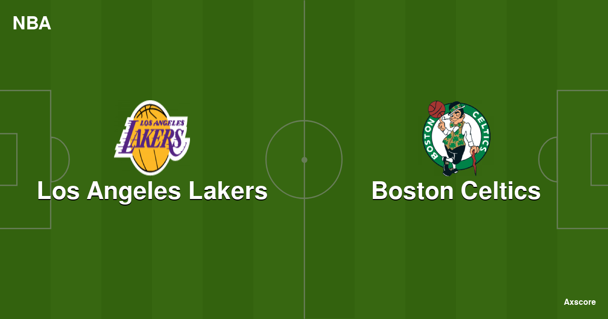 Axscore | Los Angeles Lakers vs Boston Celtics livestream, H2H and lineups 09-03-2025