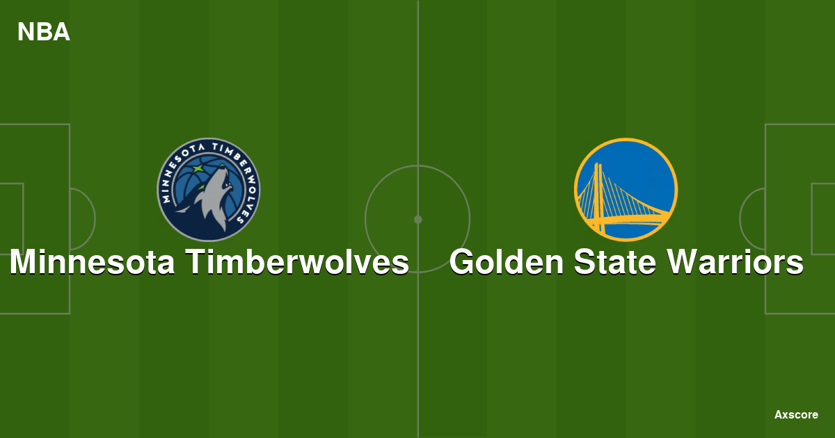Axscore | Minnesota Timberwolves vs Golden State Warriors livestream, H2H and lineups 11-05-2025