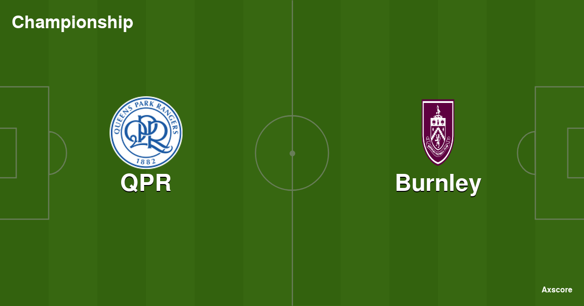 Axscore | QPR 0:0 Burnley livestream, H2H and lineups 26-04-2025