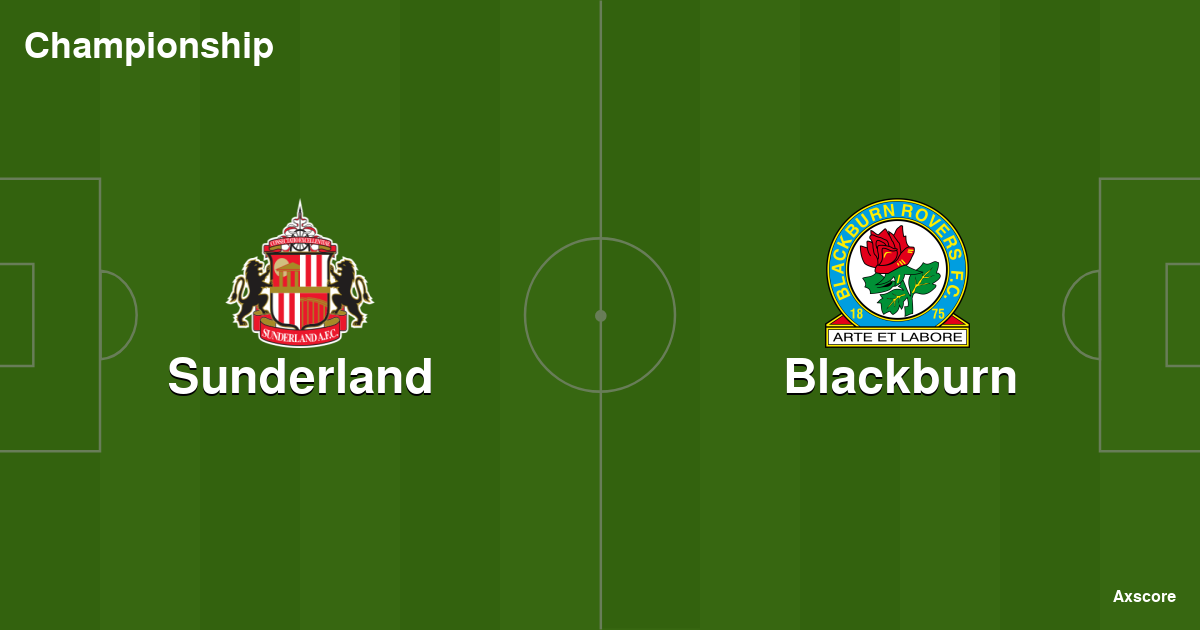 Axscore | Sunderland 0:0 Blackburn livestream, H2H and lineups 21-04-2025