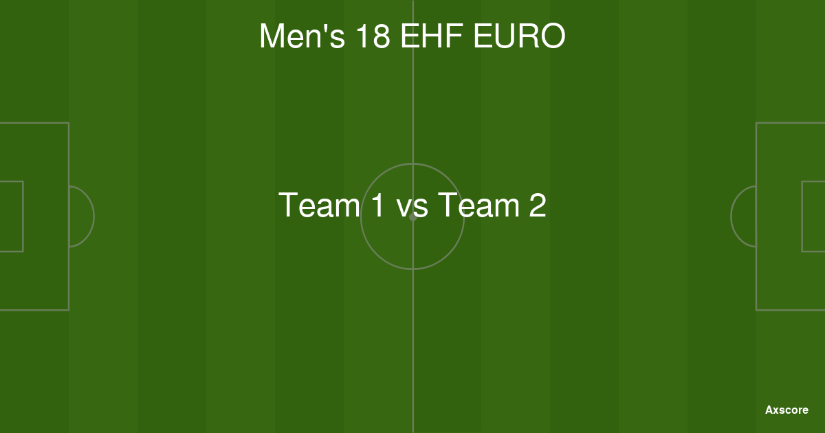 Axscore | Team 1 vs Team 2 livestream, H2H and lineups 13-08-2024